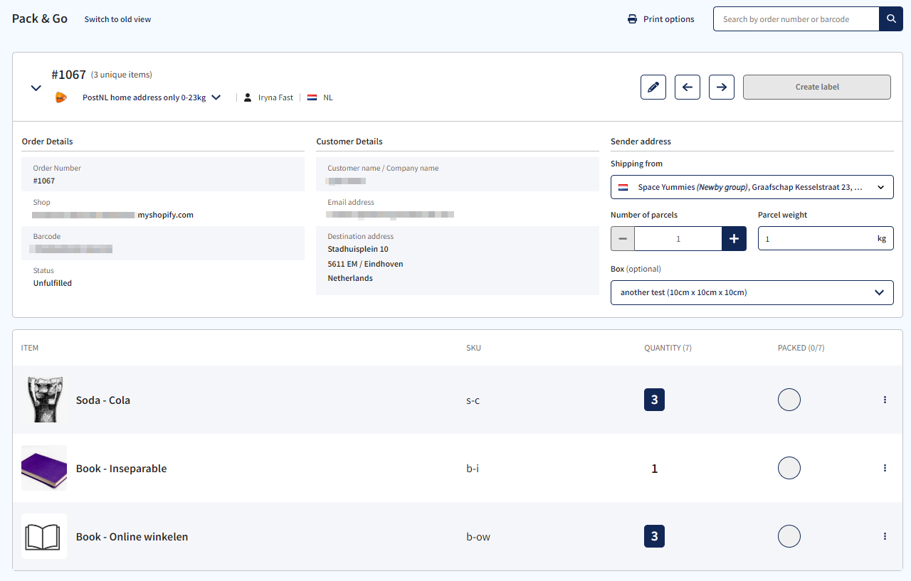 How to configure your picking list settings (Pack & Go) – Sendcloud Help Center